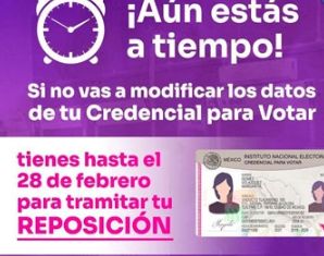 ¡Última Oportunidad! Vence Plazo para Reposición de Credencial de Elector en Delicias | Ruta ...